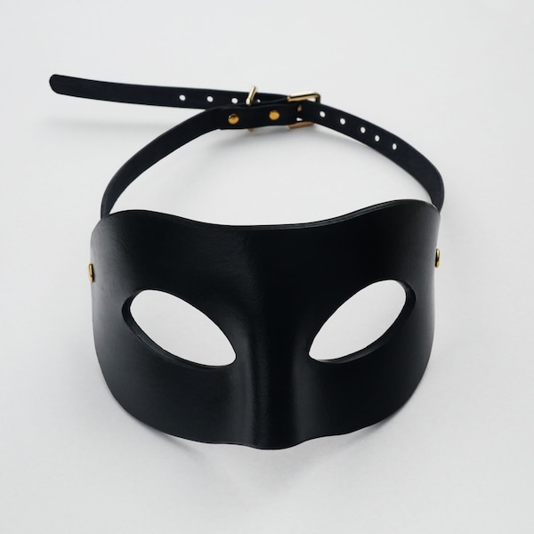 Leather Mask - Etsy
