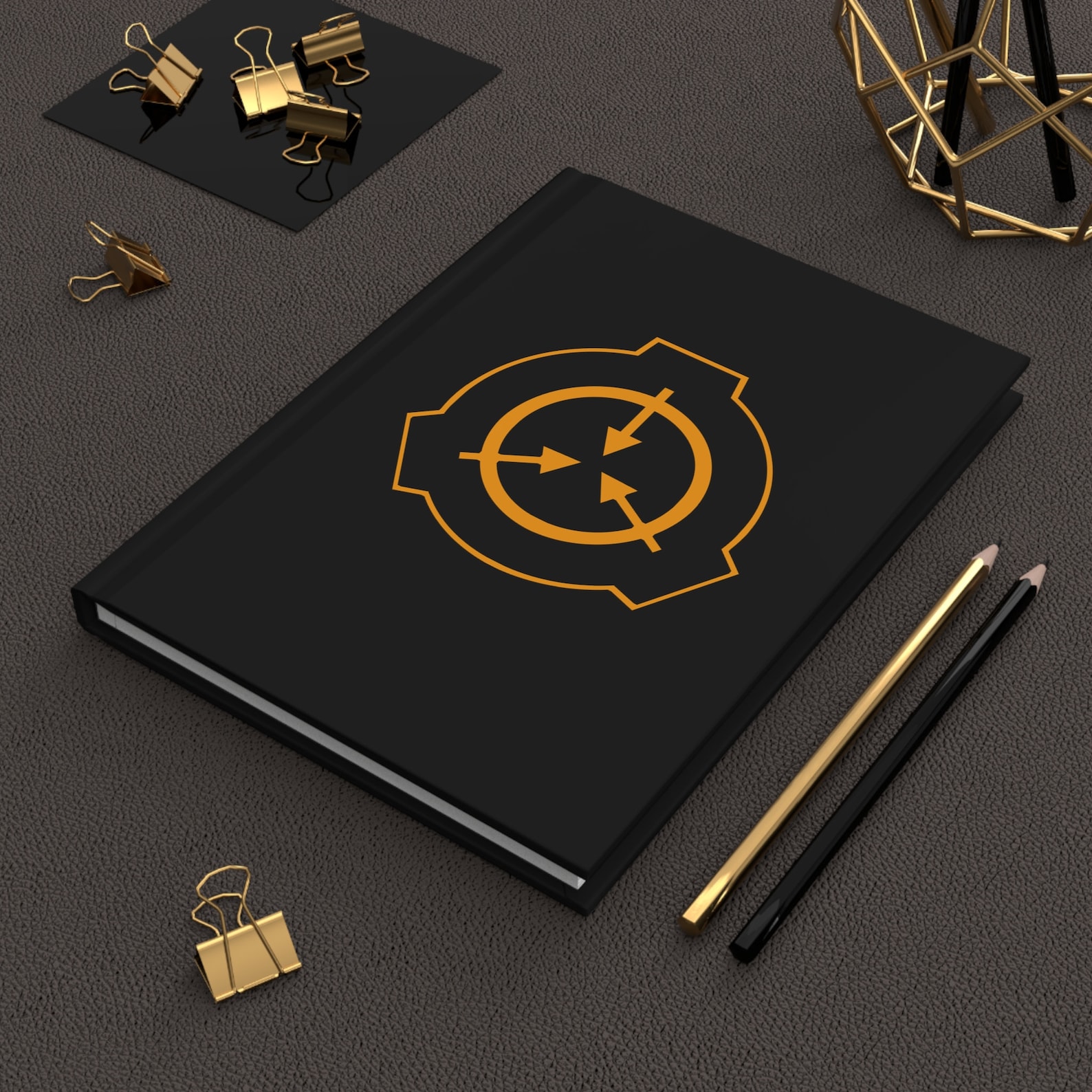 SCP Foundation Journal | Black Stoic Notebook | Paranormal Scary Book ...