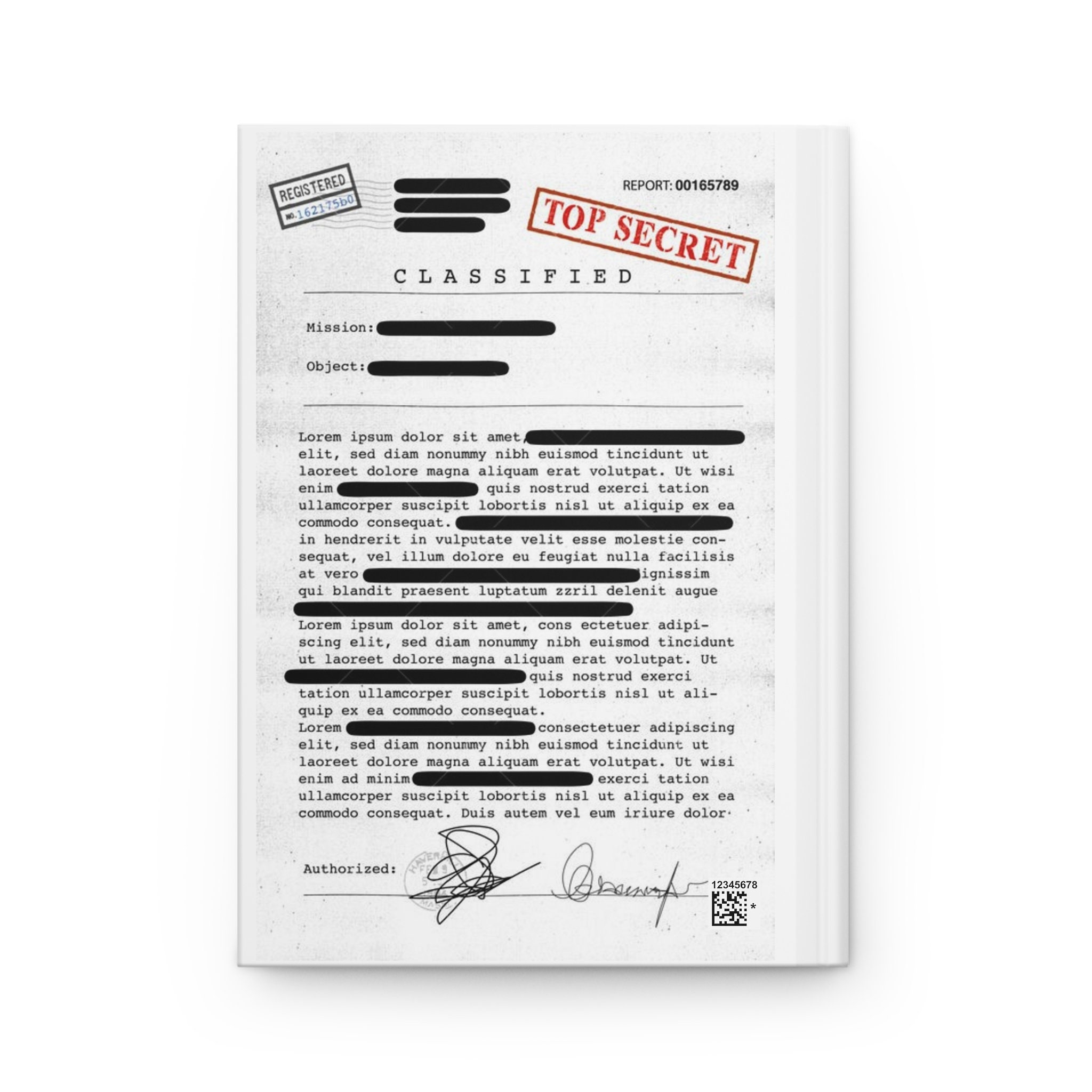 Classified Journal | Secret Agent Notebook | Special Journal Book | Top ...