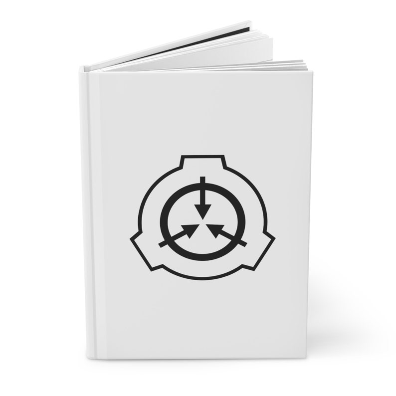 SCP Foundation White Journal | Black Stoic Notebook | Paranormal Scary ...