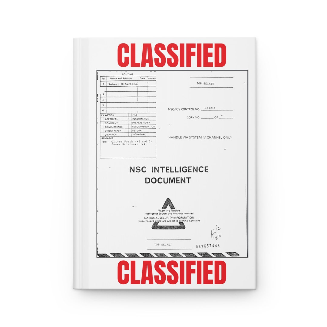 Classified Journal | Secret Agent Notebook | Special Journal Book | Top ...
