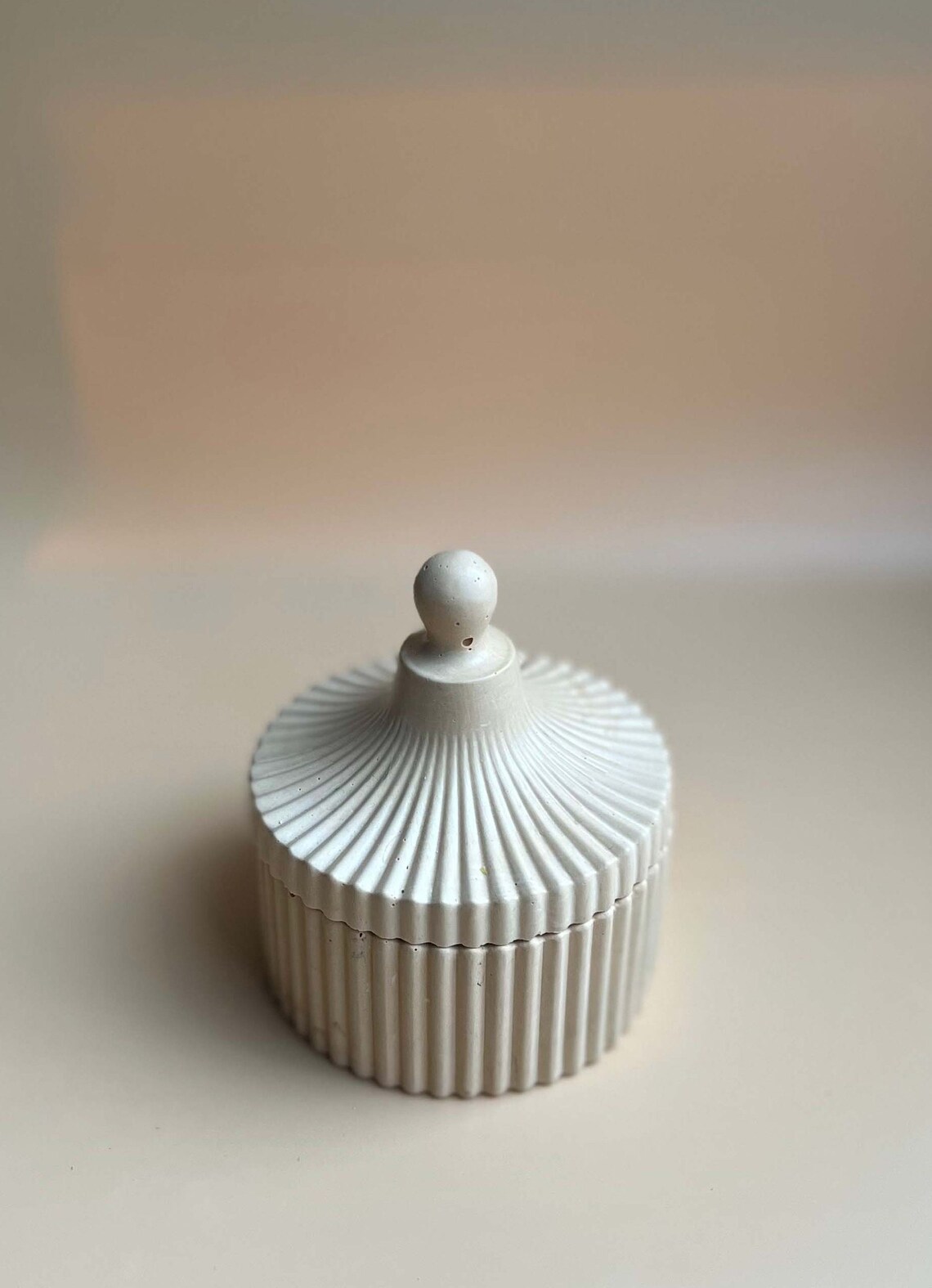 Jesmonite Tent Jar With Lid - Etsy