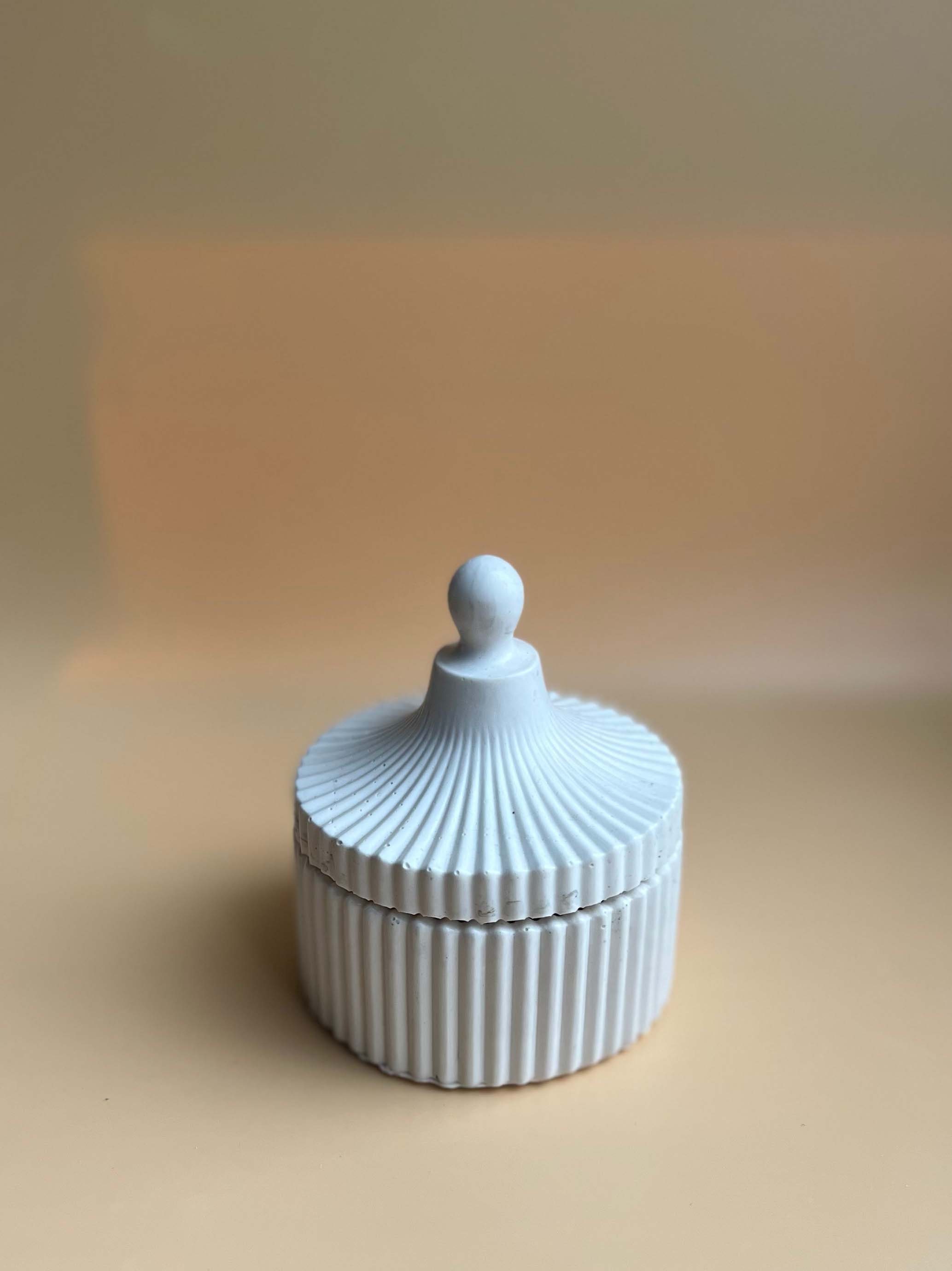Jesmonite Tent Jar With Lid - Etsy