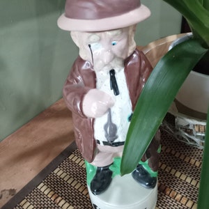 Vintage Alberta Mouse Hunter Gin Decanter Figure. - Etsy