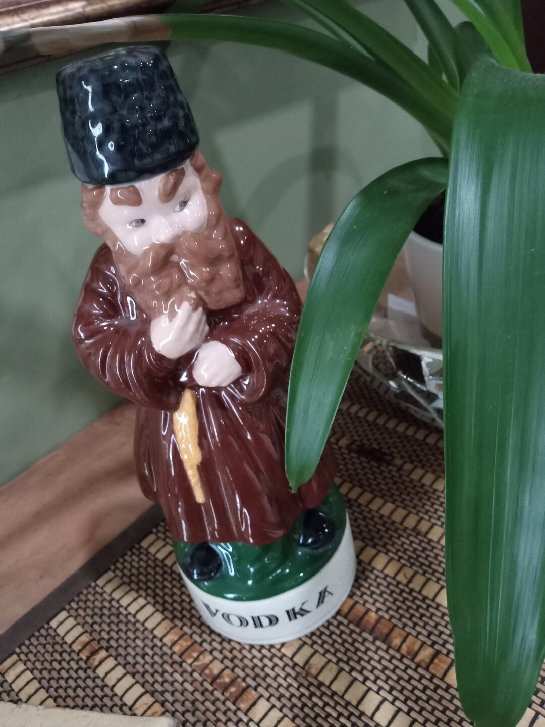 Vintage Vodka Decanter Monk Figure - Etsy