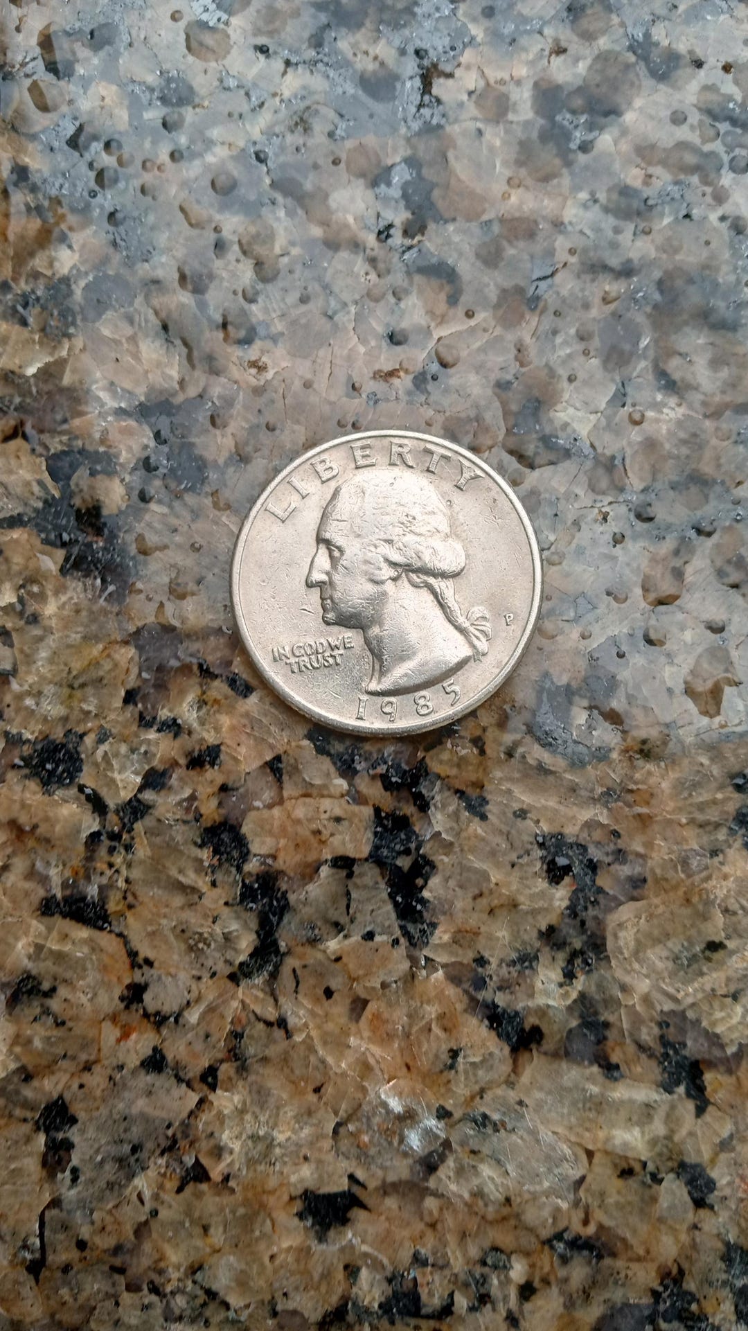 Vintage RARE 1985 P WASHINGTON Quarter Coin ERROR "in God We Trust" - Etsy