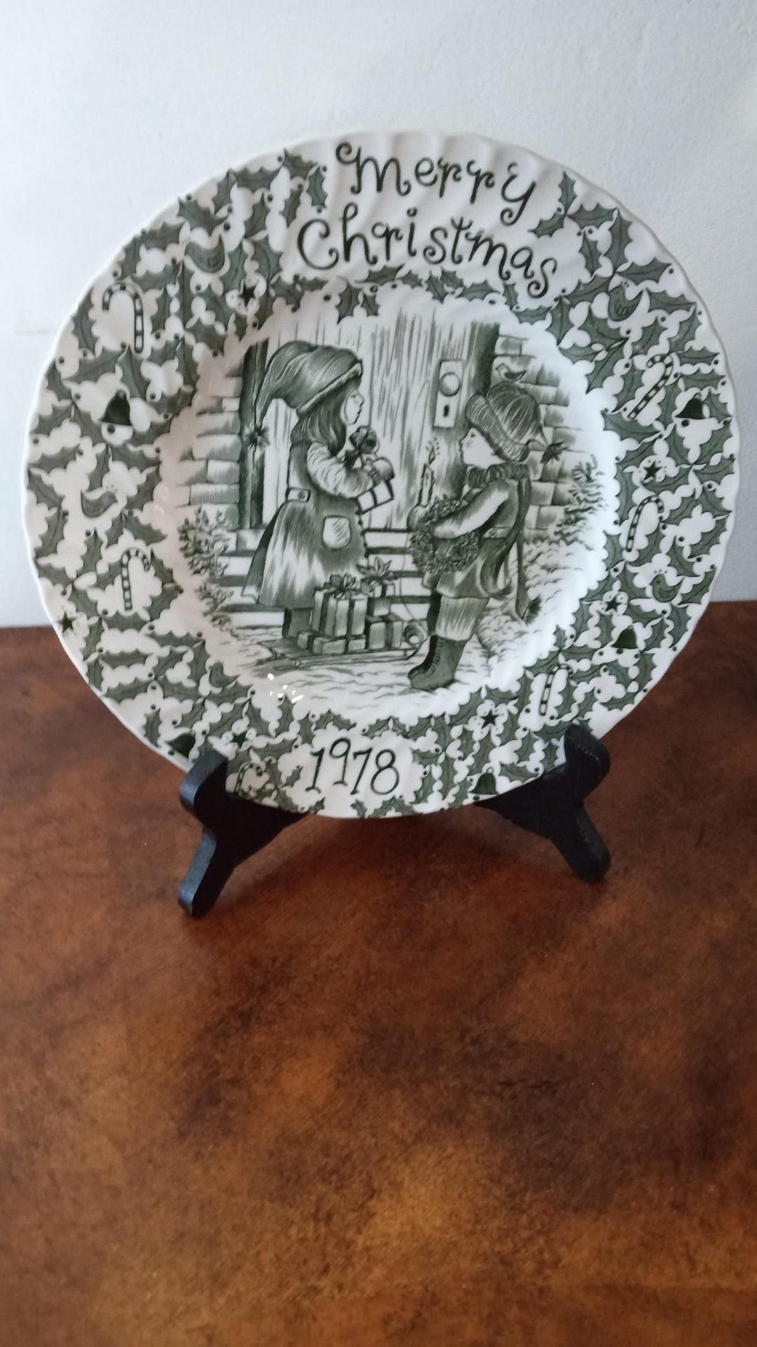 Vintage ROYAL CRAWFORD by Norma SHERMAN 1978 A Happy Holiday to You ...