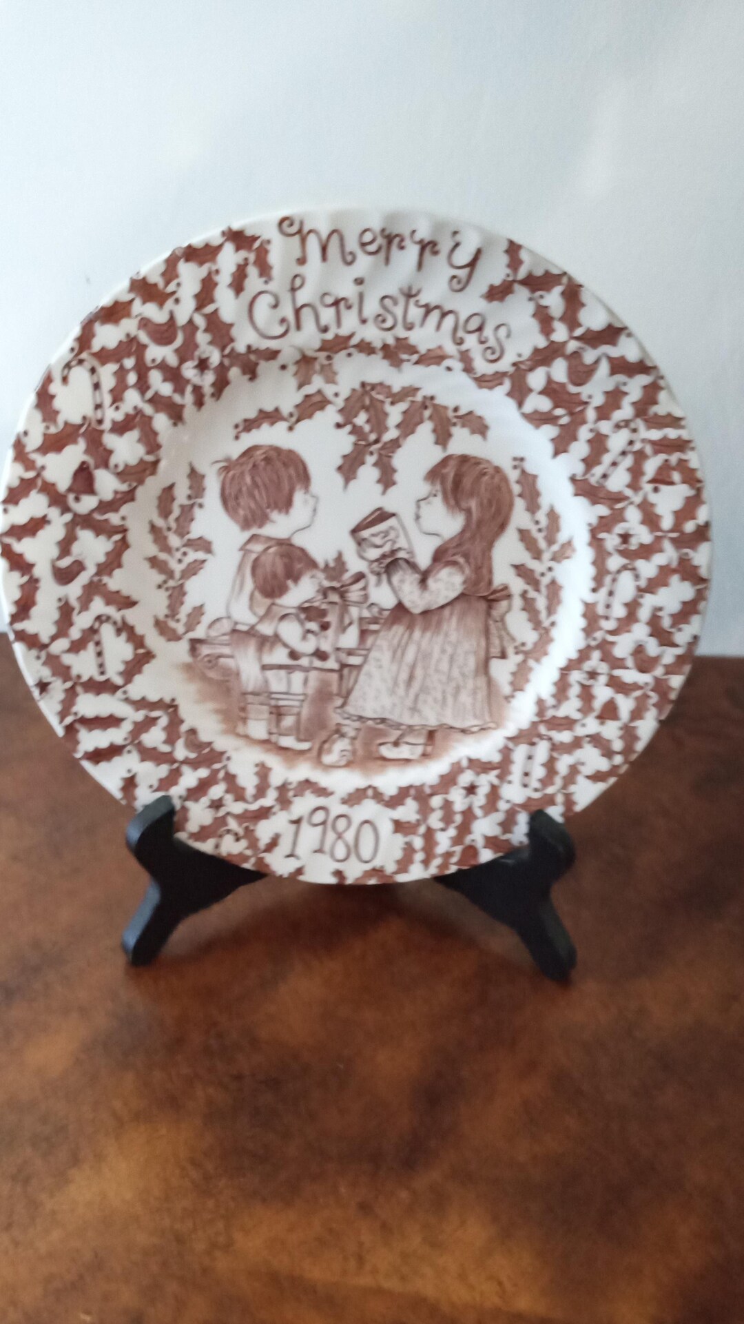 Vintage ROYAL CRAWFORD by Norma SHERMAN 1980 A Happy Holiday to You ...