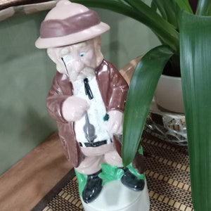 Vintage Alberta Mouse Hunter Gin Decanter Figure. - Etsy
