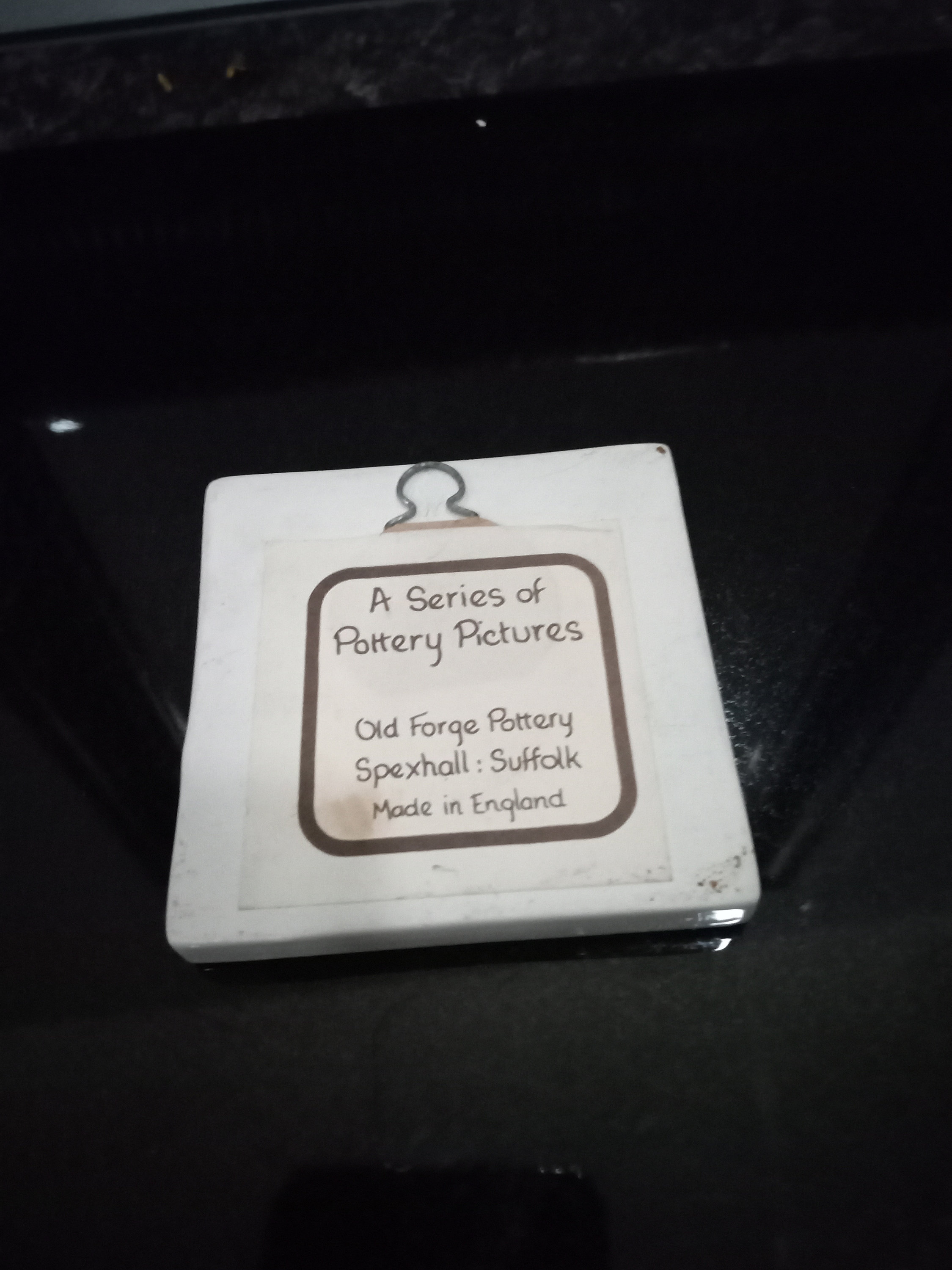 Vintage Old Forge Pottery Boy With Monkey & Banana Basket . SPEXHALL - Etsy