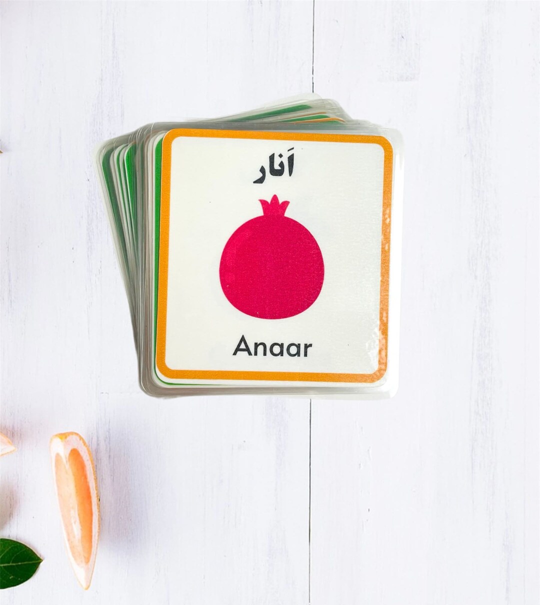 Persian Fruits and Vegetables Flashcards - Etsy