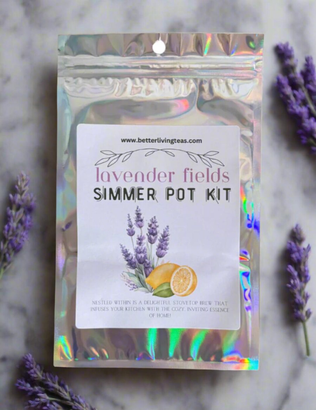 Stovetop Simmer Pot Potpourri- Lavender Fields Spa Scents - Etsy