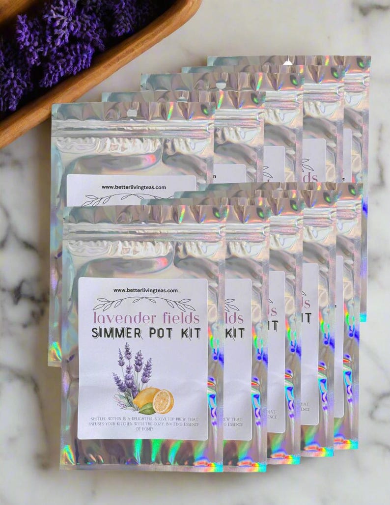 Stovetop Simmer Pot Potpourri- Lavender Fields Spa Scents - Etsy