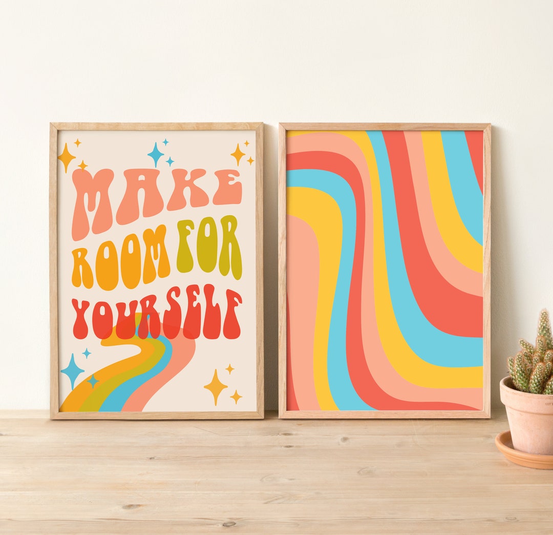 Back to School Retro Dorm Room Decor | Make Room for Yourself Positive ...