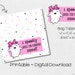 PRINTABLE happy Birthday Bundle, Multiple Size Cookie Cards, Tags ...