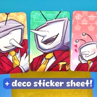 REGRETEVATOR WAVE 1 STICKERS | Folly, Melanie, Stat, Mozelle, Mach, Dr ...