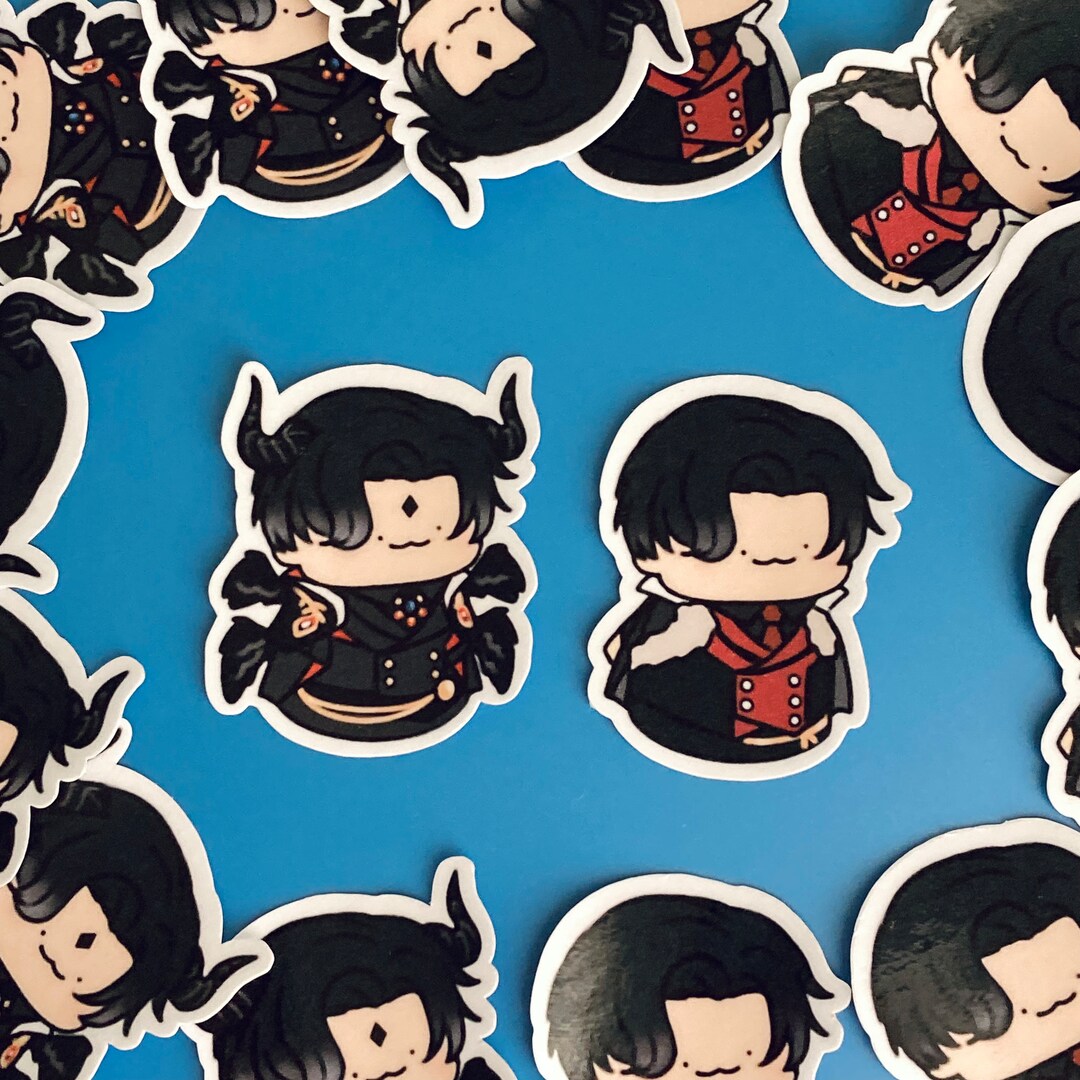 Obey Me :3 Lucifer Stickers - Etsy