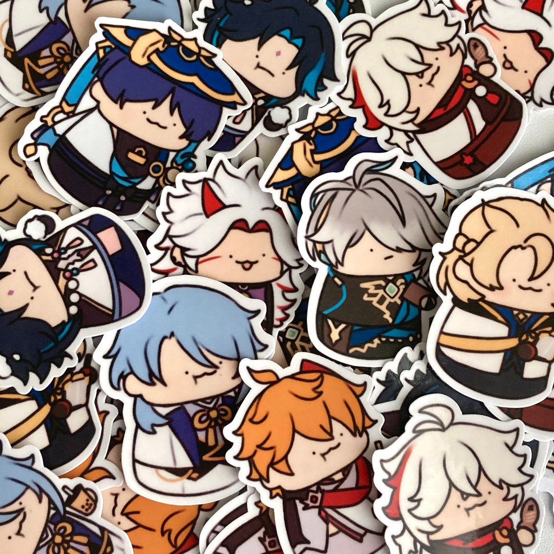 Genshin Impact :3 Sticker Series (PART 2) - Etsy