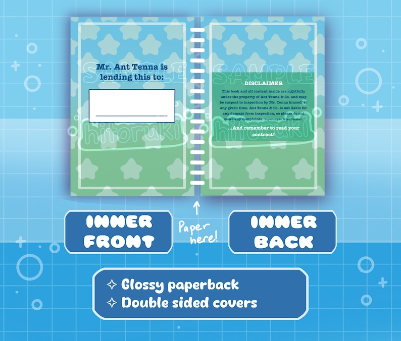 Deltarune Tenna A5 Blank Notebook - Etsy