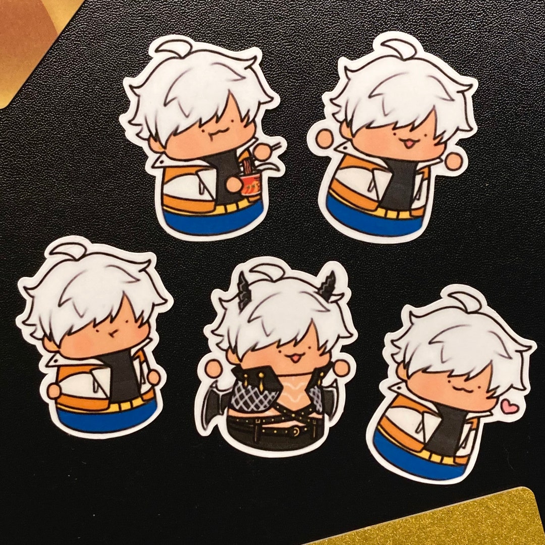 Obey Me Mammon Stickers - Etsy