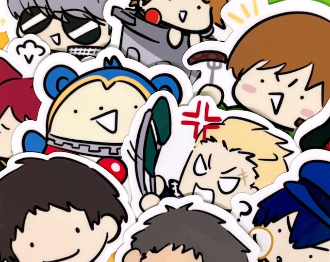 Silly Persona 4 Stickers!! - Etsy