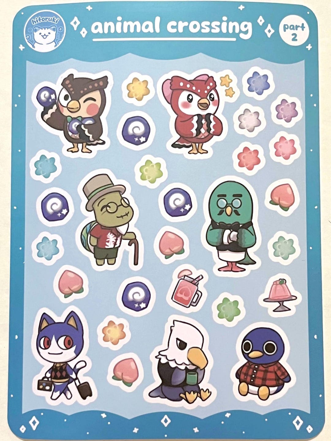 ACNH Sticker Sheet || Part 2 - Etsy