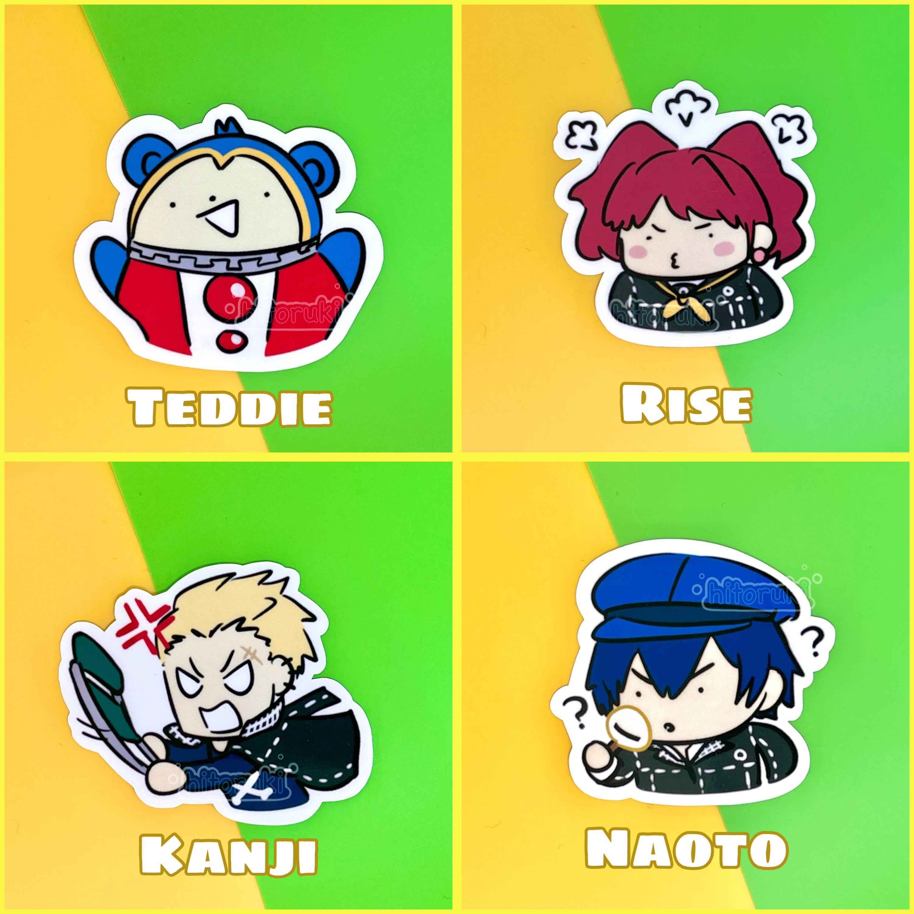 Silly Persona 4 Stickers!! - Etsy