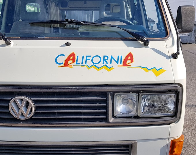 VW T3 Westfalia CALIFORNIA – 88-90 - Sticker Set - Decal Set Vanagon ...