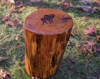 Solid Log Stool - Etsy
