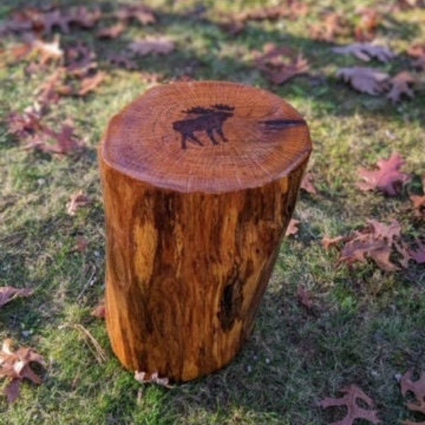 Log Stool - Etsy