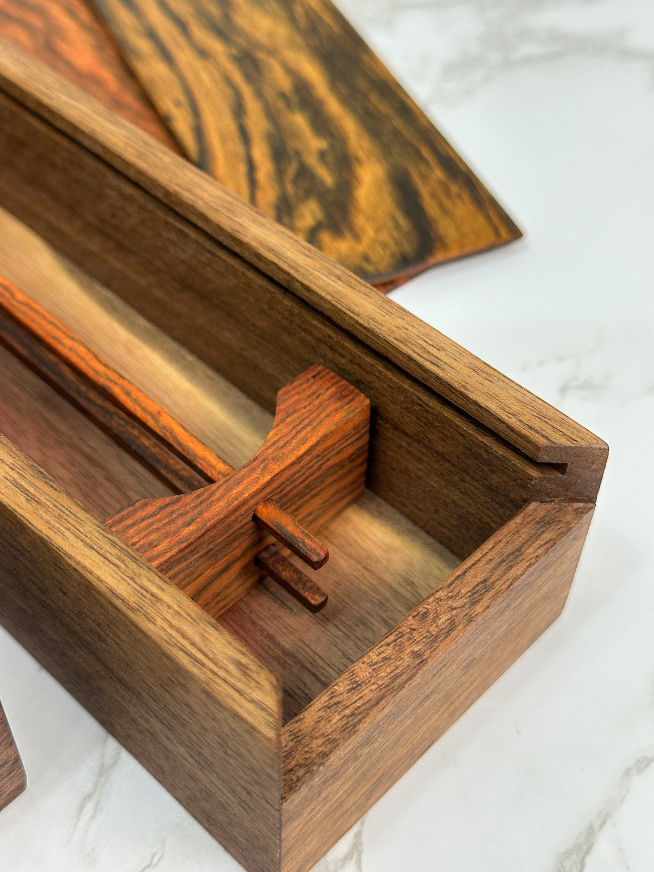 Handcrafted Exotic Wood Chopsticks With Handcrafted Custom Chopstick ...