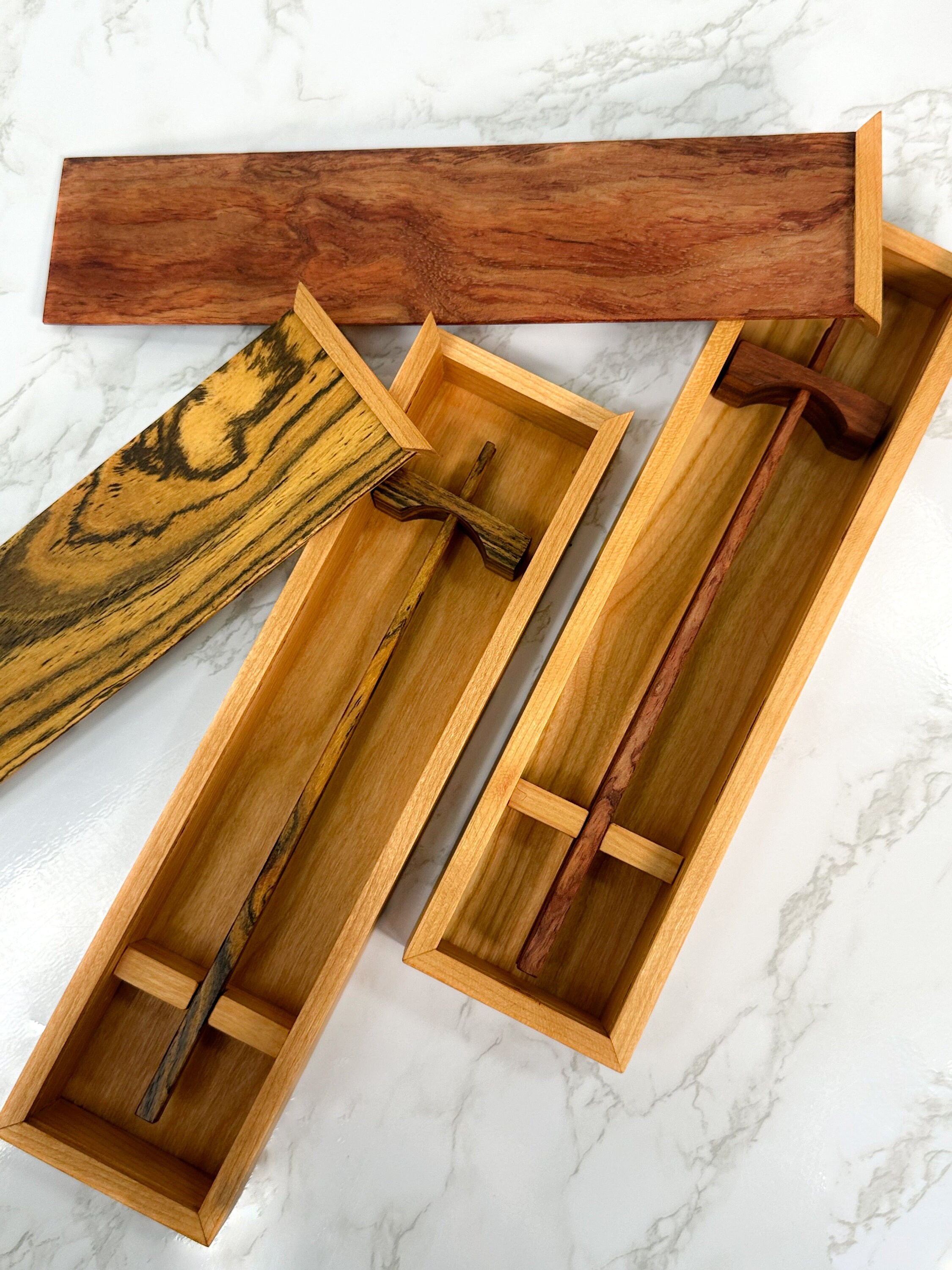 Handcrafted Exotic Wood Chopsticks With Handcrafted Custom Chopstick ...