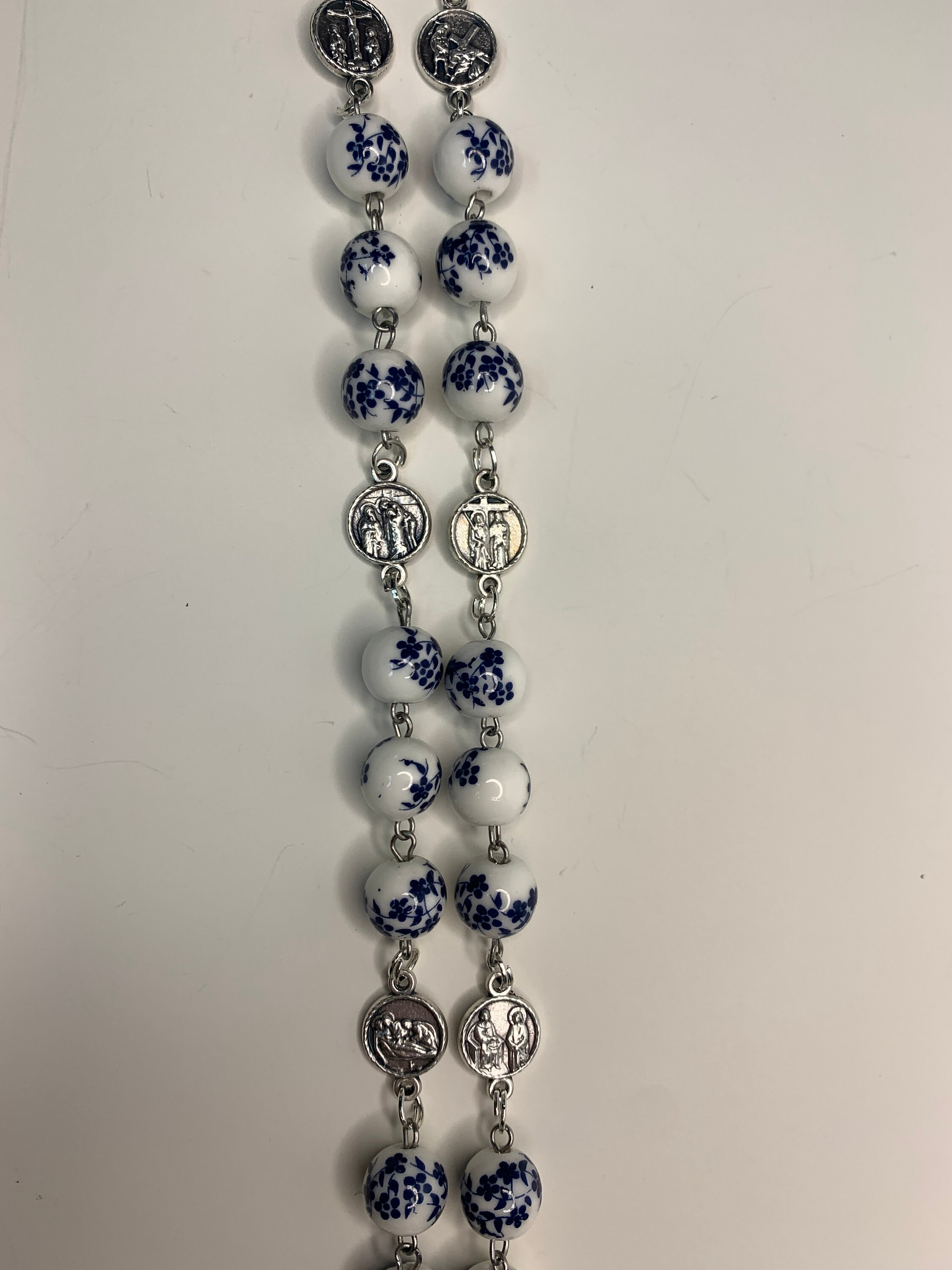 Blue Flowers Stations of the Cross - Etsy