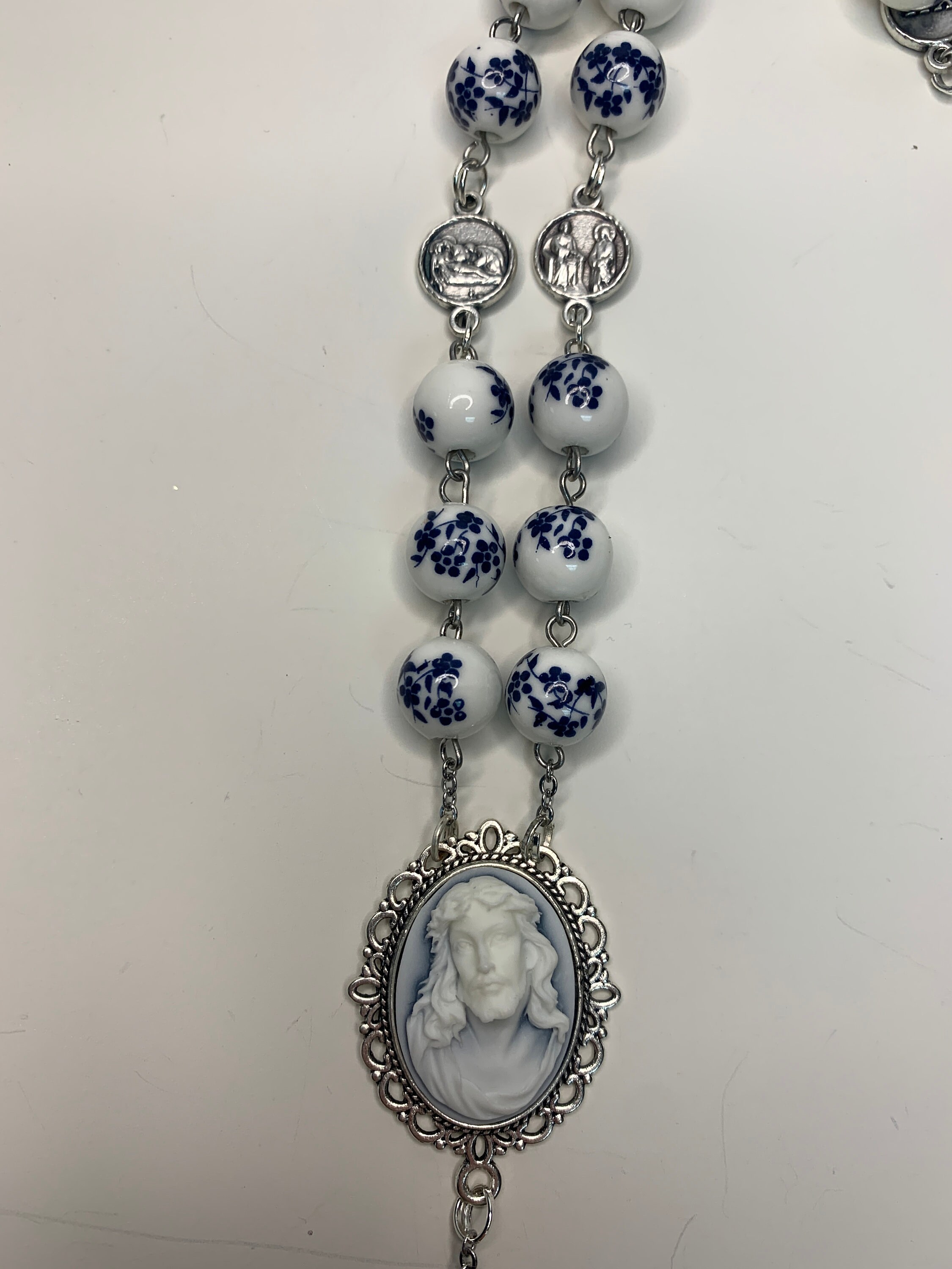 Blue Flowers Stations of the Cross - Etsy