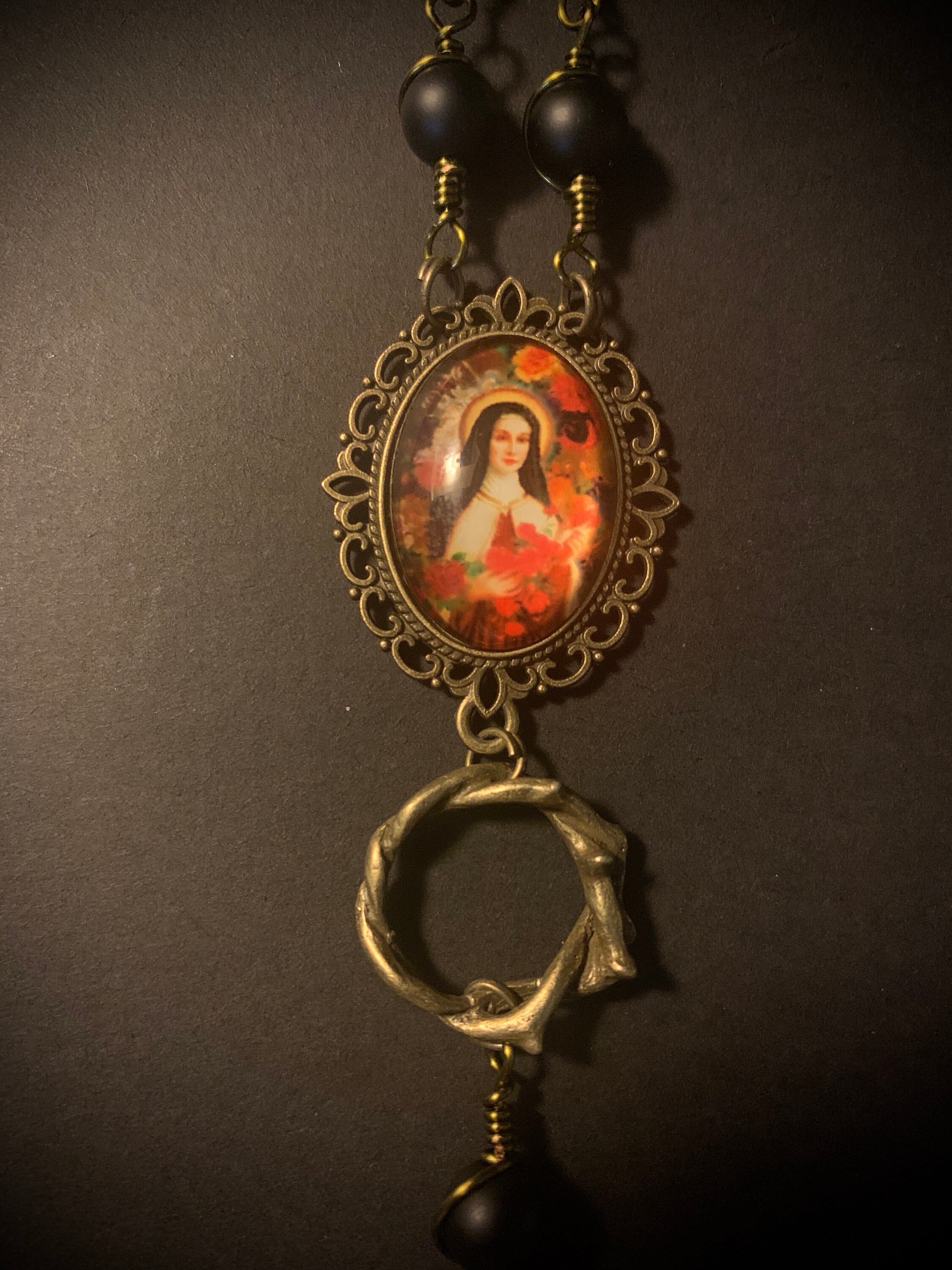 Haloed Brigitine St Therese - Etsy