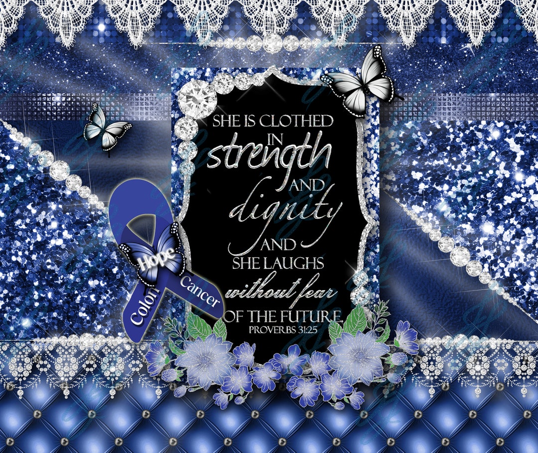 Colon Cancer Awareness Sublimation Wrap. High Quality JPEG and PNG ...