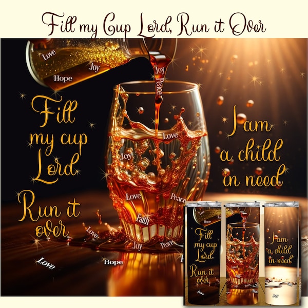 My Cup Runneth Over - Etsy