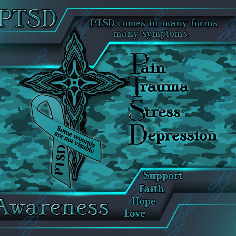 Ptsd Awareness Png - Etsy