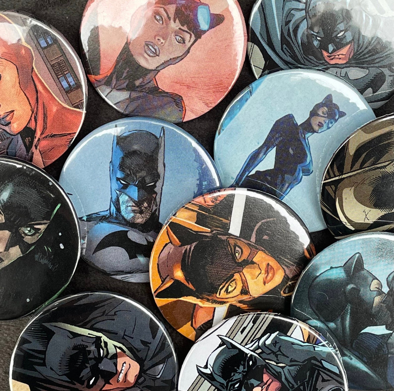 Catwoman Batman Comic 45mm Pins/badges - Etsy