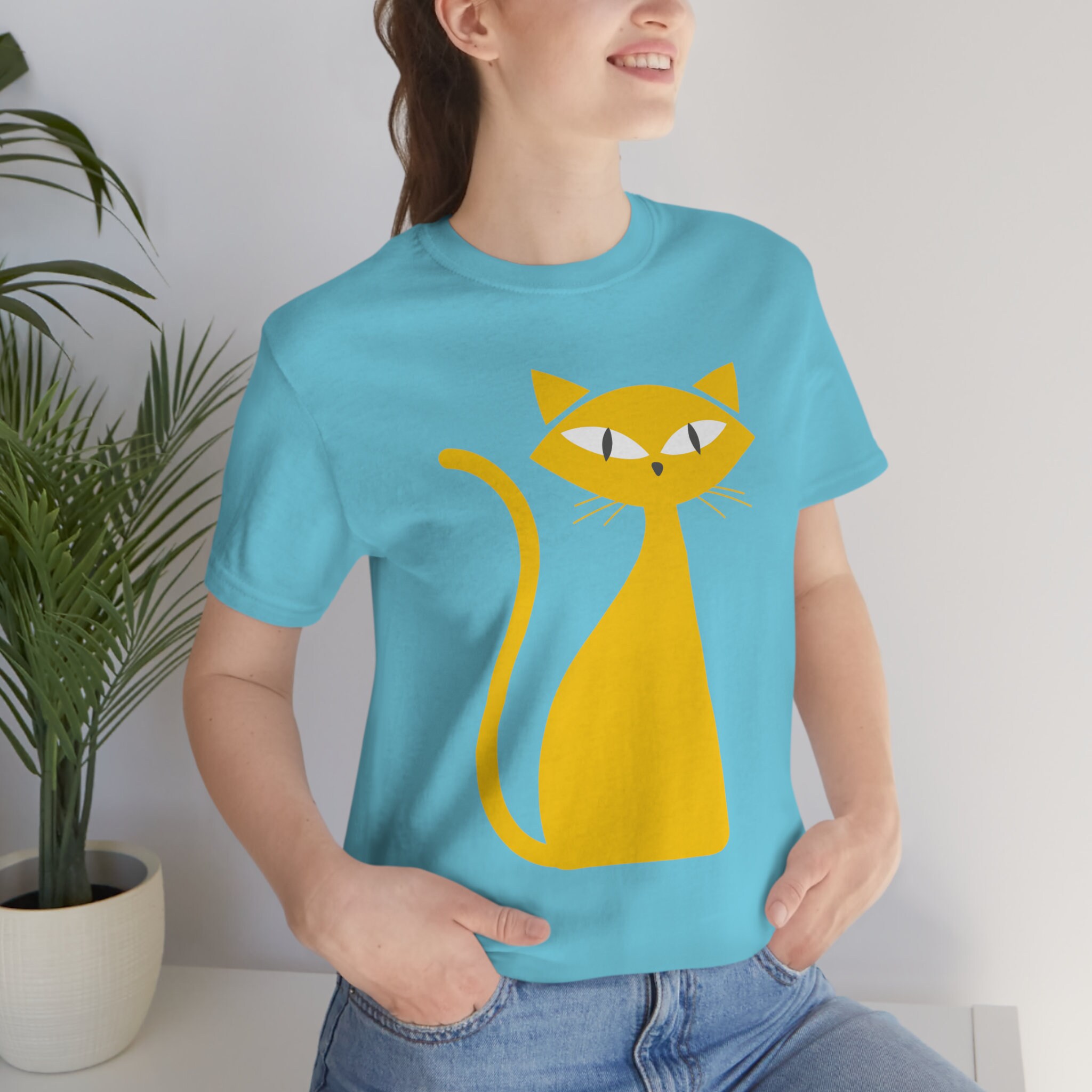 Atomic Cats Shirts: Retro Mid-century Styles for Every Cat - Etsy