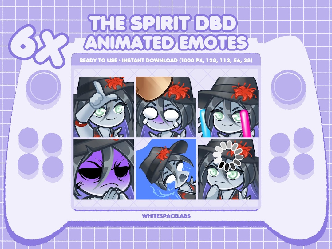 The Spirit Animated Emote Bundle | Dead by Daylight GIF Emotes for ...