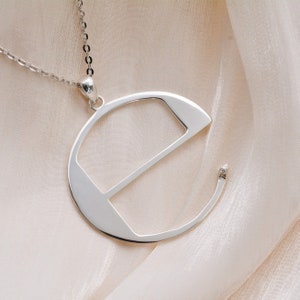 E Symbol Sterling Silver and Diamond Necklace Ecco2k Drain Gang Bladee ...
