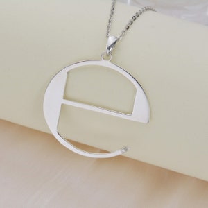 E Symbol Sterling Silver and Diamond Necklace Ecco2k Drain Gang Bladee ...