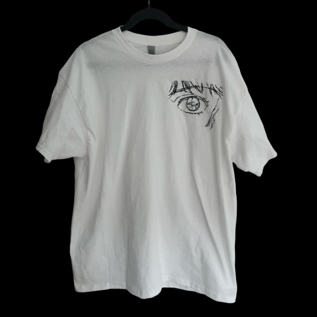 Eye of Rei Neon Genesis Evangelion Inspired Embroidered T Shirt - Etsy