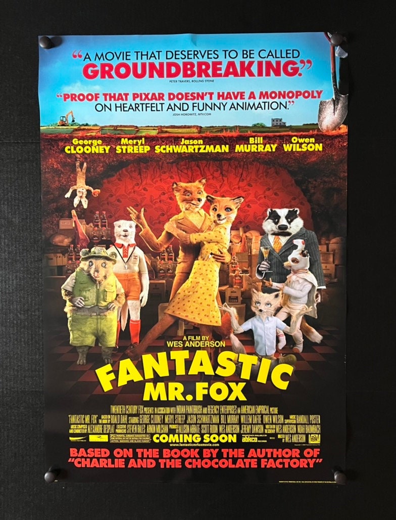 Fantastic Mr Fox Movie Poster