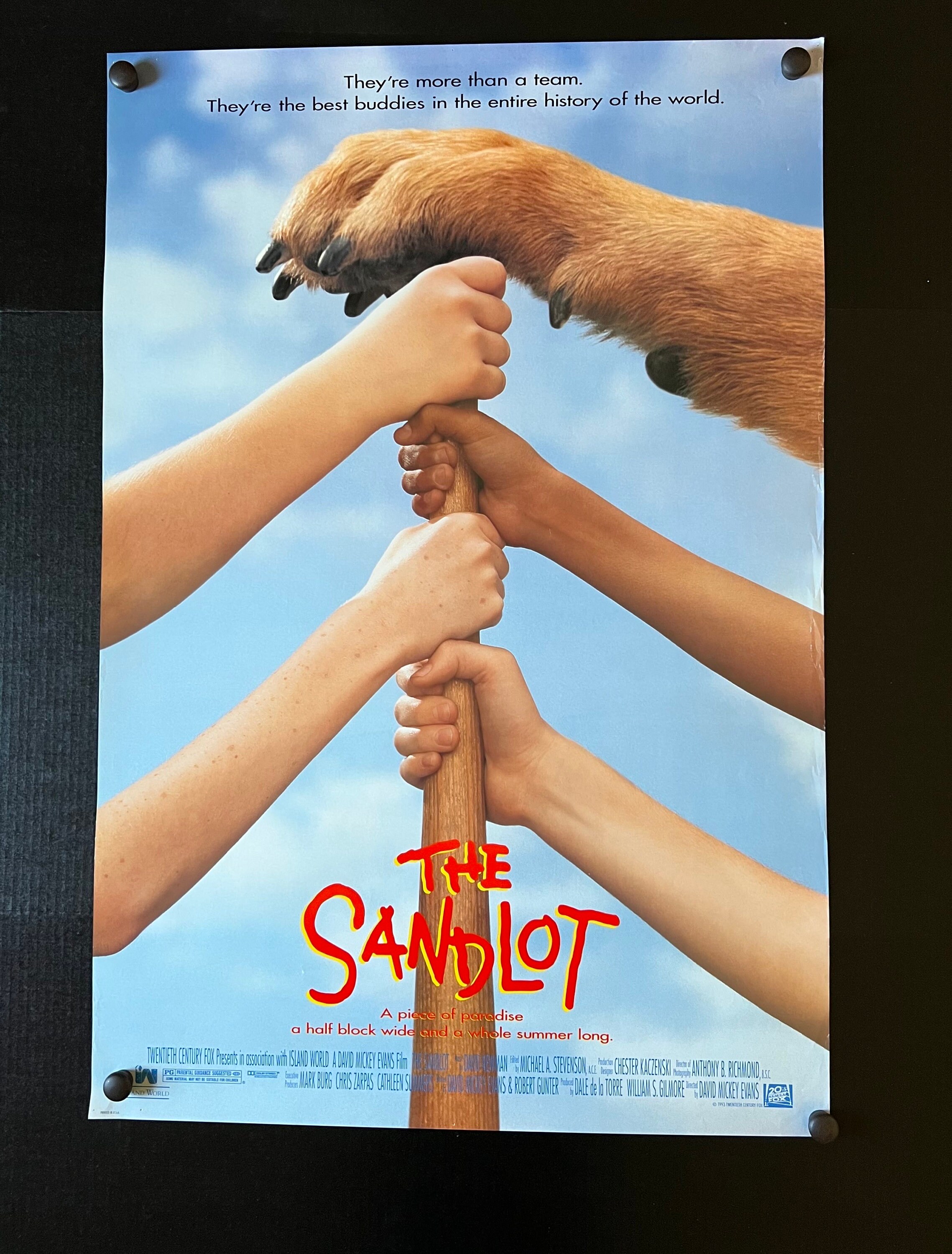 The Sandlot Original Movie Poster - Etsy