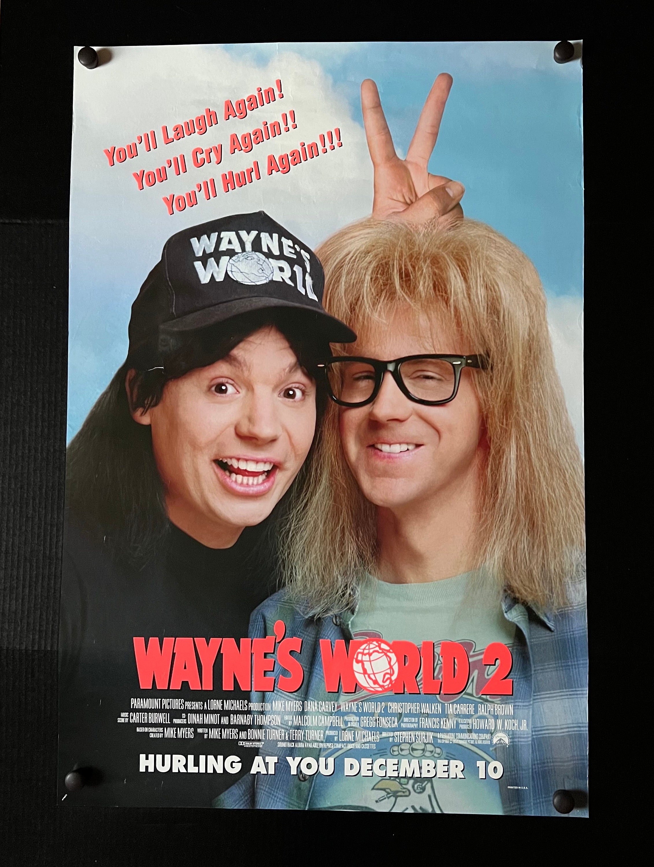 Waynes World 2 Movie Poster