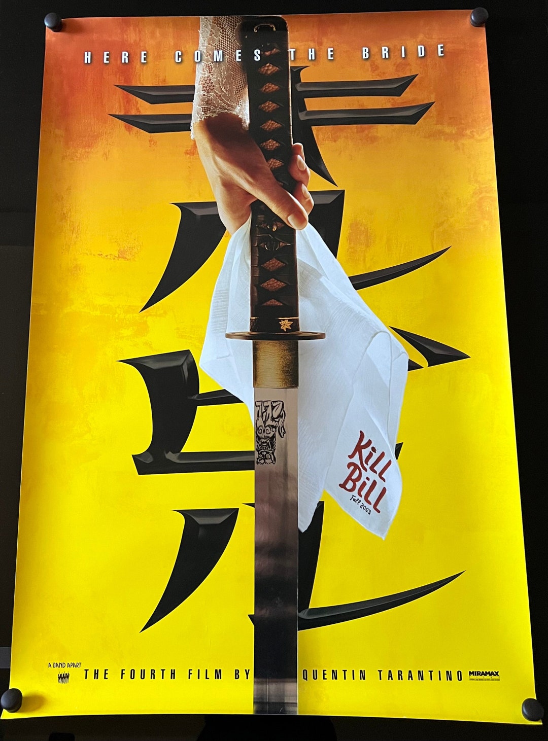 Kill Bill Original Movie Poster - Etsy
