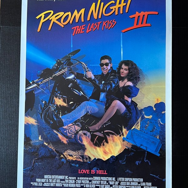Prom Night Poster - Etsy