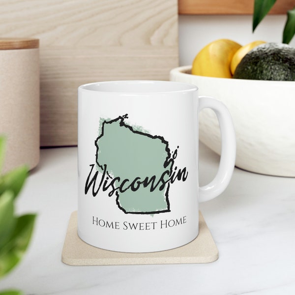 Wisconsin Coffee Mug - Etsy